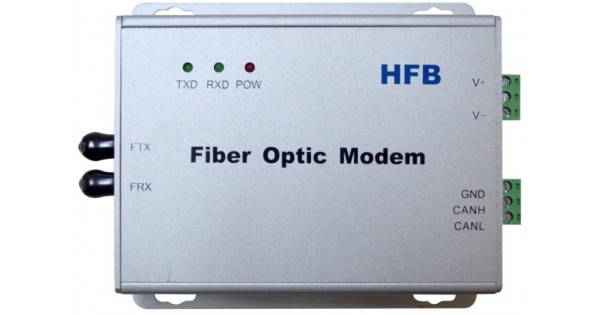 HFB-M CAN Fiber Optik Modem HFB-FO-CAN Serisi