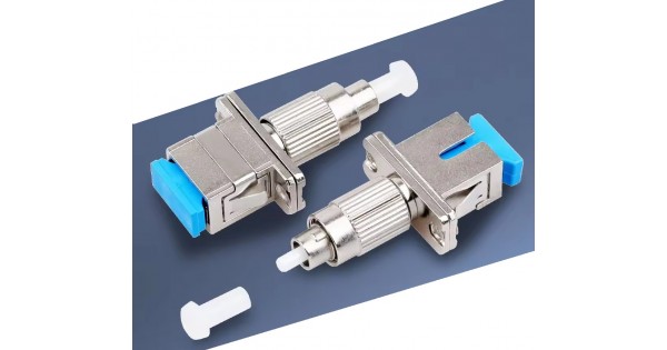 SC/UPC Dişi to FC/UPC Erkek SM Simplex Hibrid Adaptör Metal